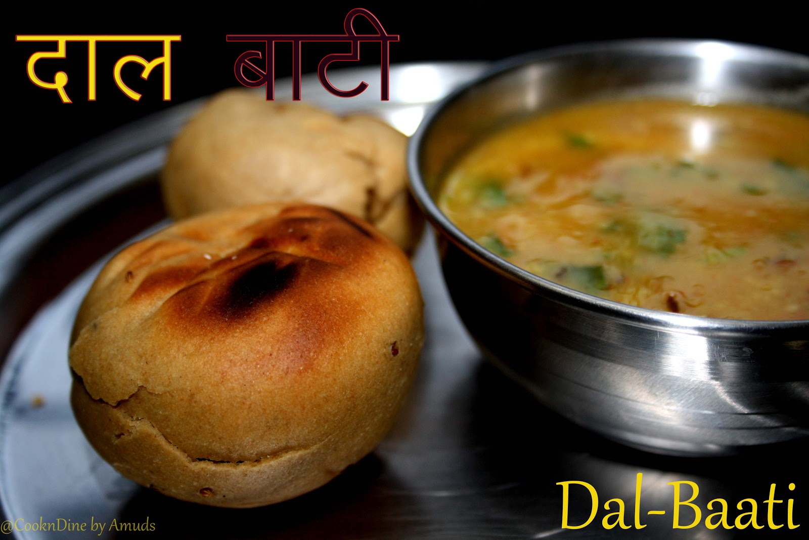 CooknDine....: Dal-Baati (Rajasthani Special)