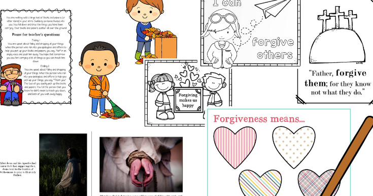 The Cozy Red Cottage: I can Forgive Others Primary Lesson Helps ...