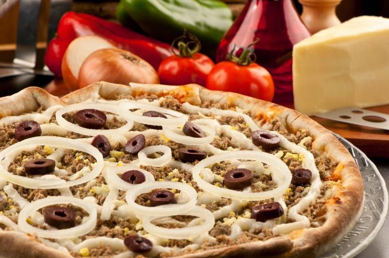 Pizza de atum, sem atum?