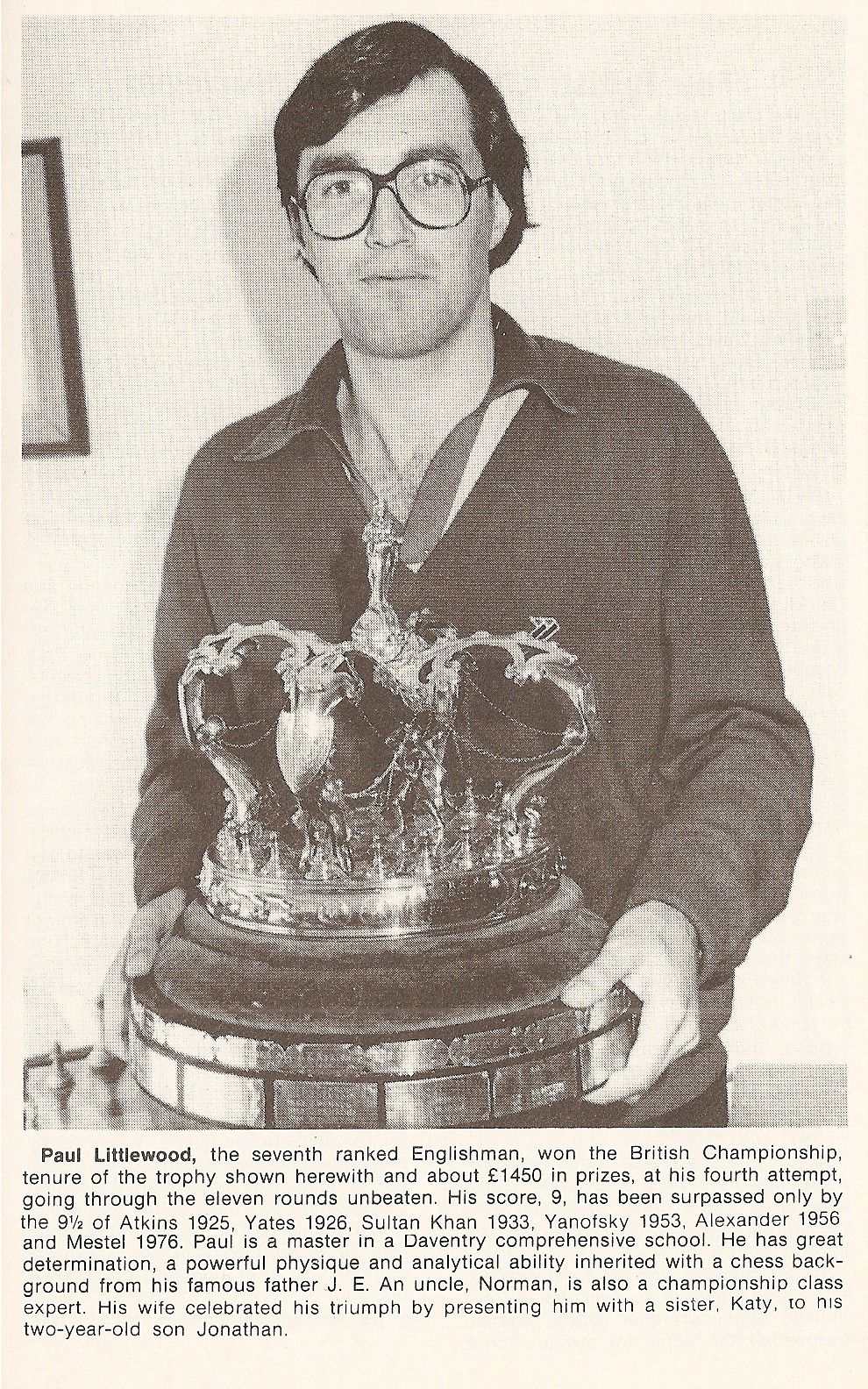 The Streatham & Brixton Chess Blog: When we were Kings XIX