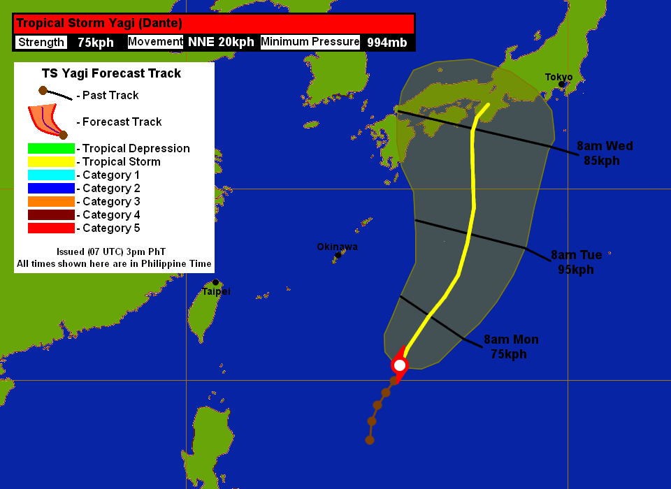SA GITNA NG BAGYO: Tropical Storm Yagi (Dante) Update #4