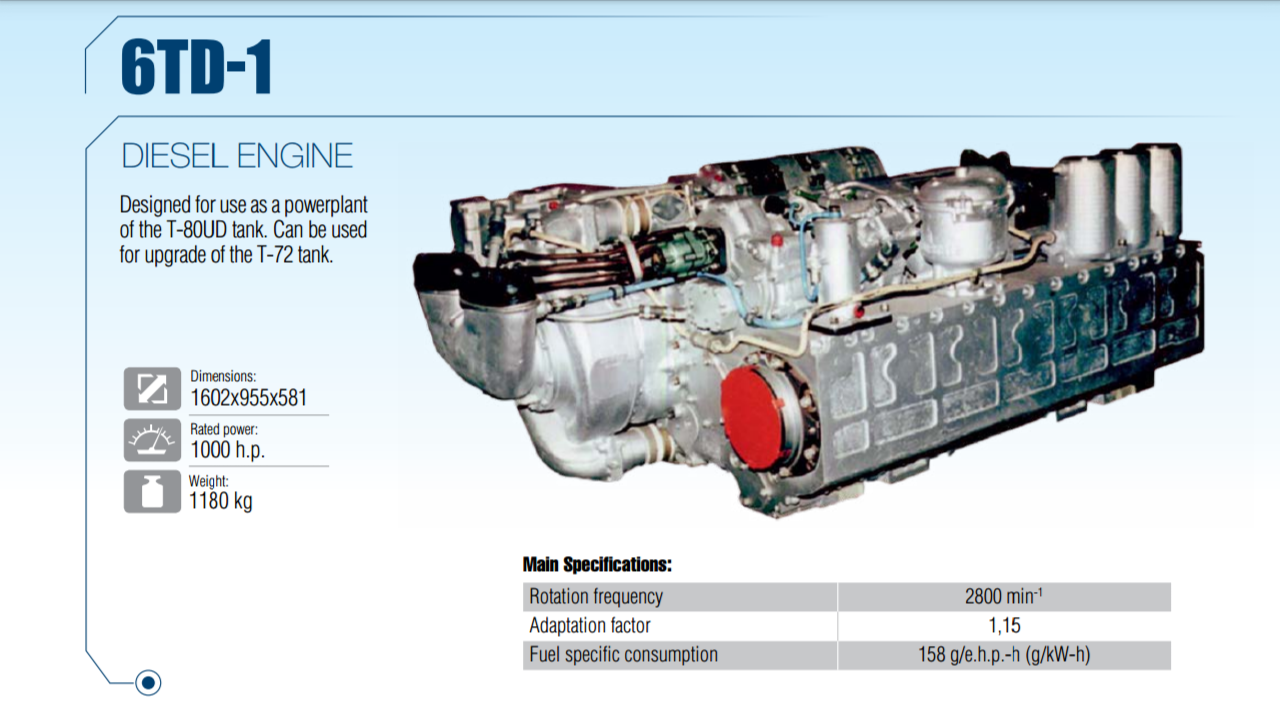 Glavcom: Ukrainian diesel engines