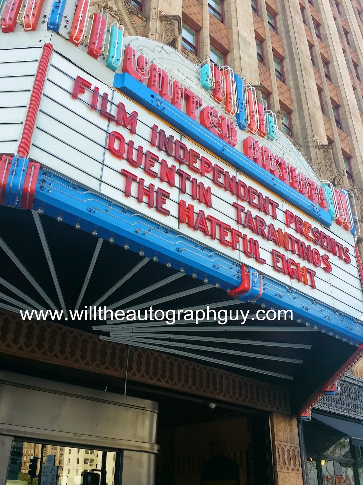 Will The Autograph Guy: Quentin Tarantino's Live Script Read of The ...