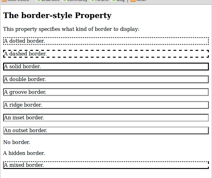 For Your Information: CSS : Border pada CSS