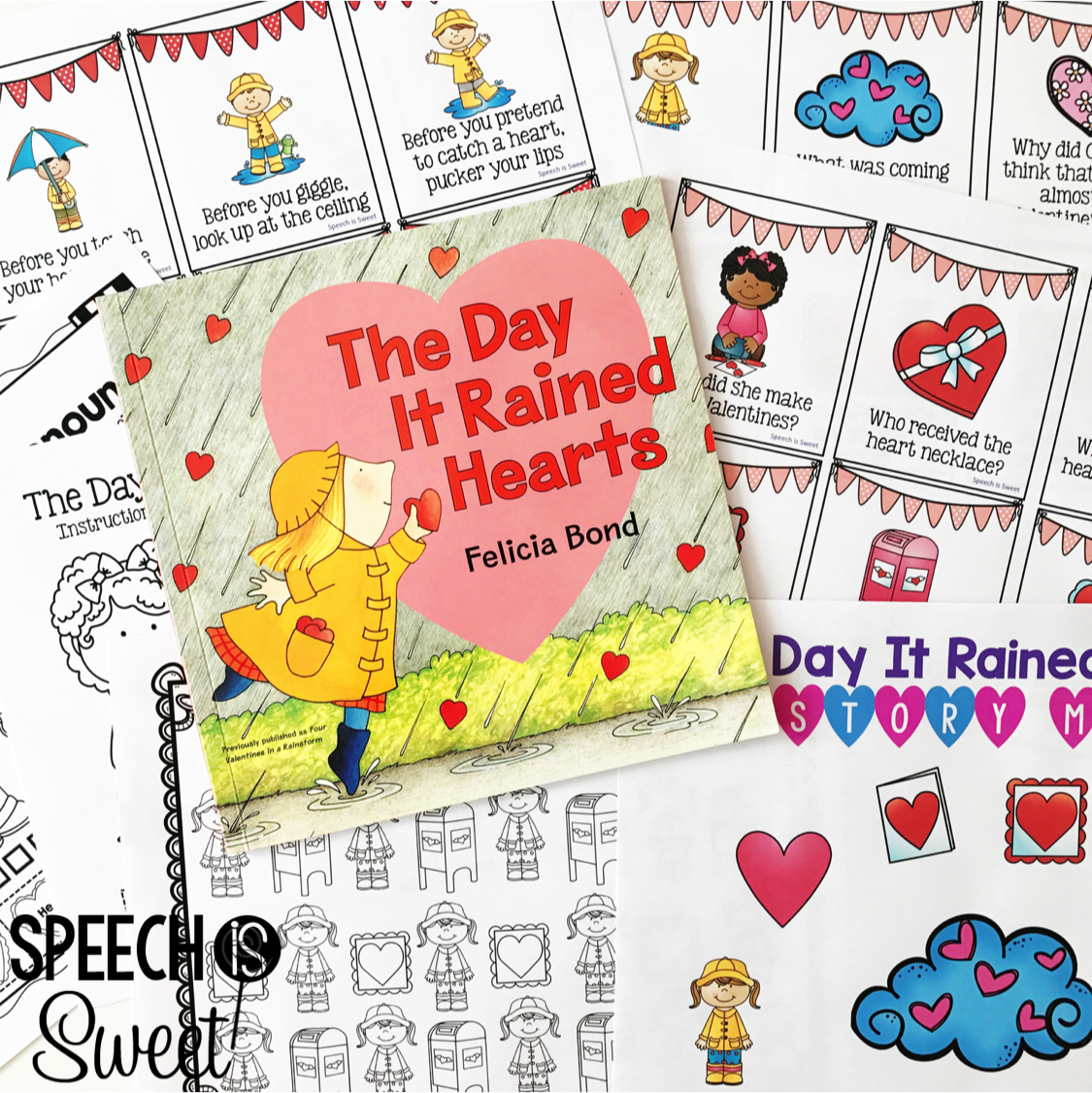 Valentine's Day Books for Speech Therapy - Speech is Sweet