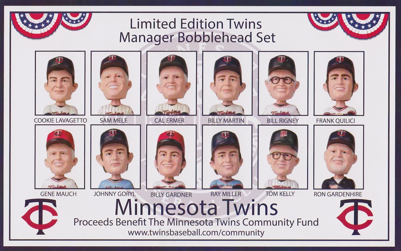The Bobble Hunter: Minnesota Twins Bobblehead Sets (Part 4 of 4)