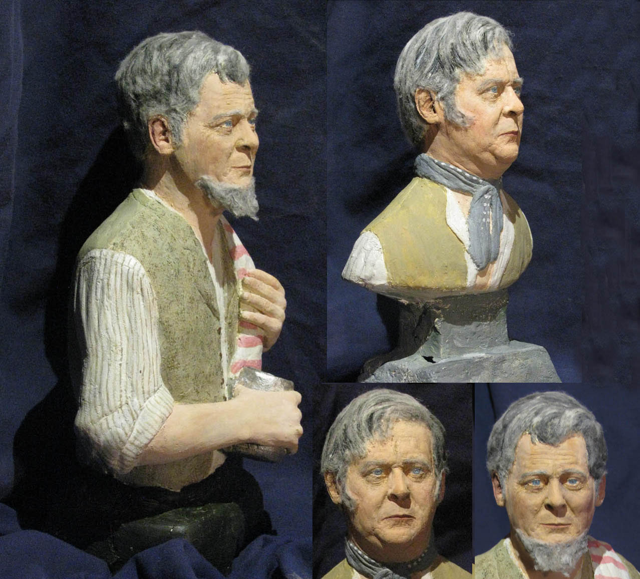 Michael Ripper painted portraits