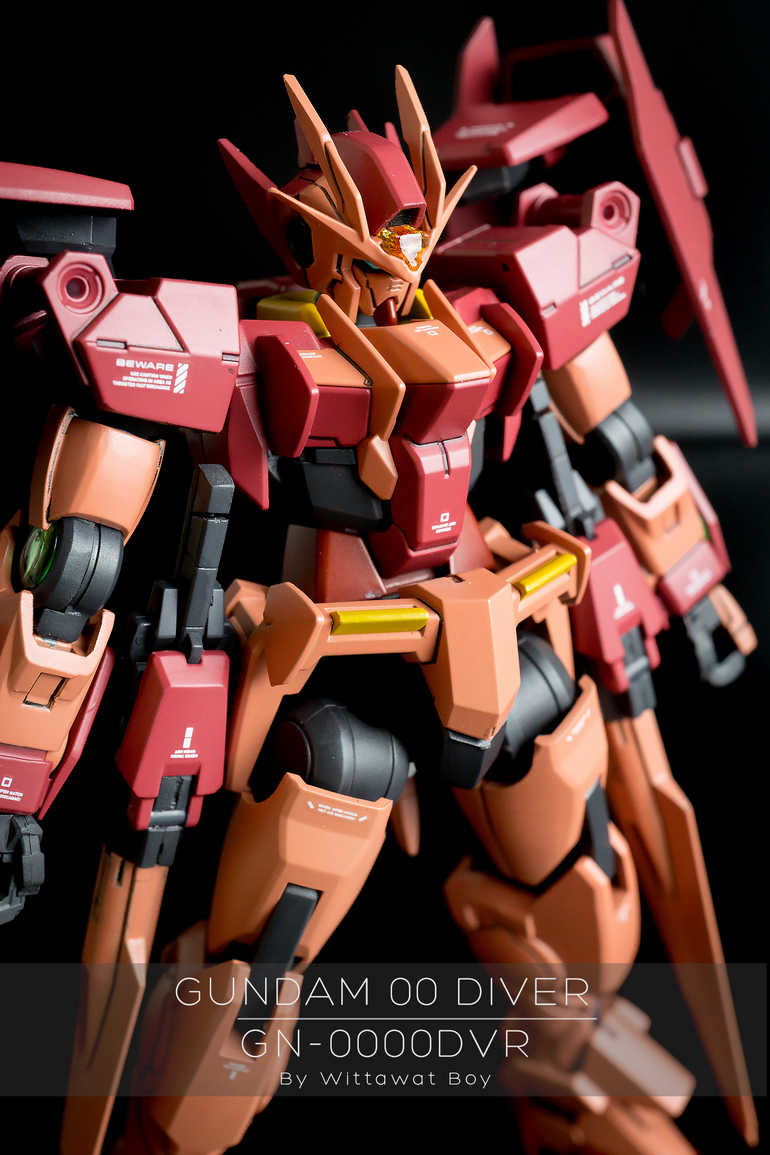 Painted Build: HGBD 1/144 Gundam 00 Diver