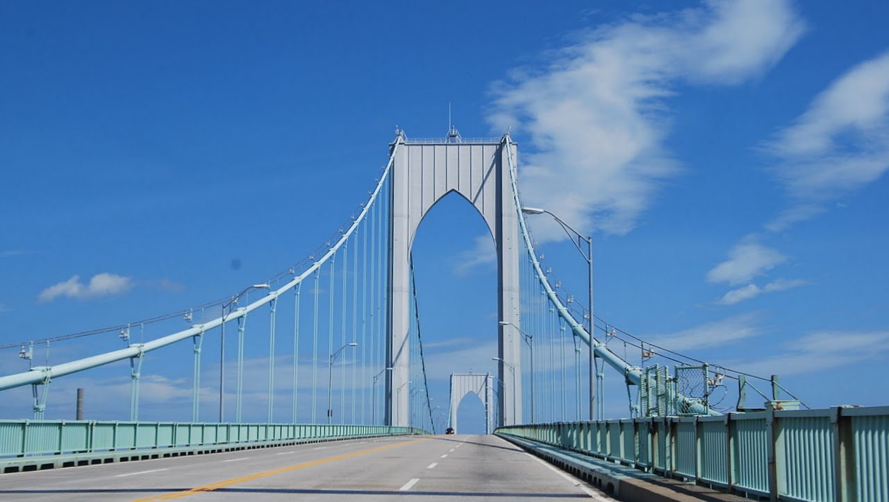 Life, On A Bridged: Claiborne Pell Newport Bridge, Jamestown-Newport, RI