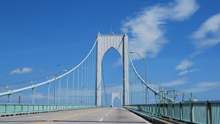 Life, On A Bridged: Claiborne Pell Newport Bridge, Jamestown-Newport, RI