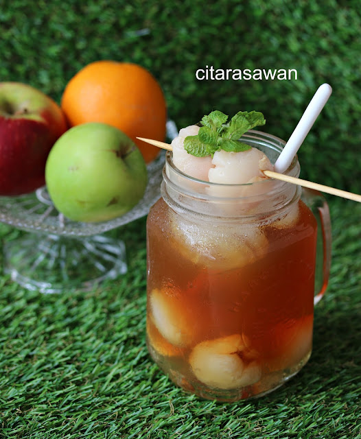Teh Laici O Ais / Lychee Tea ~ Resepi Terbaik