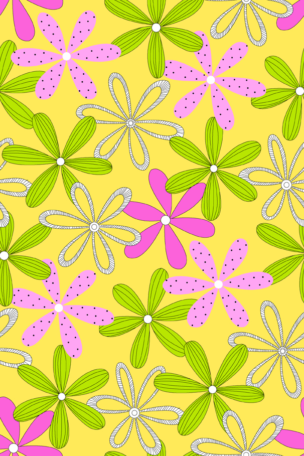 Beautiful fabric patterns designs | fabric painting designs patterns ...