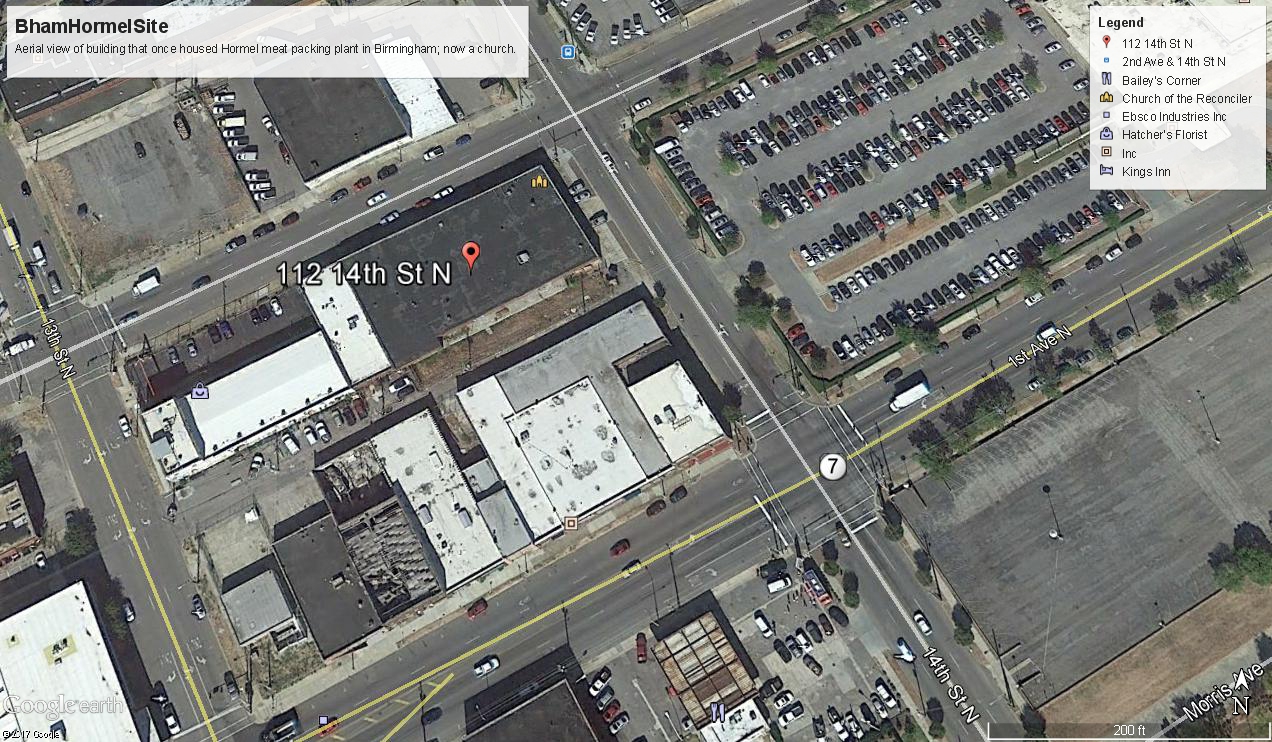 Alabama Yesterdays: Birmingham Photo of the Day (60): Hormel Meat ...