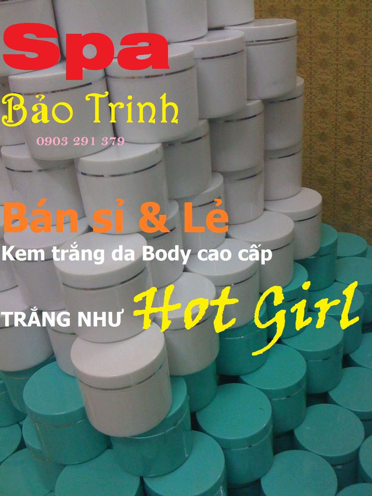 KEM TRẮNG DA Body: Kem trắng da Body trắng hồng đẹp như Hot Girl