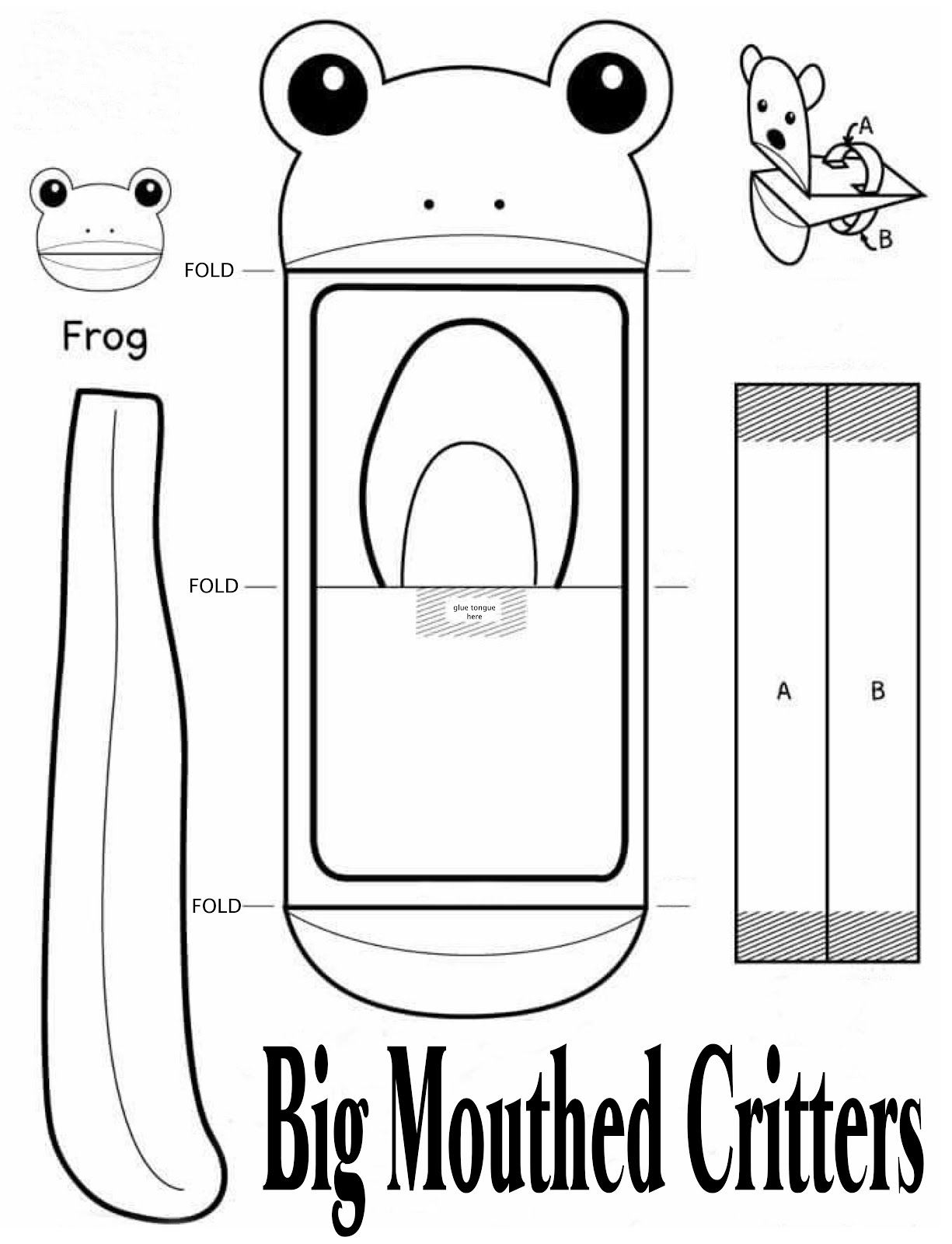 Friday Projects: Big Mouthed Critters