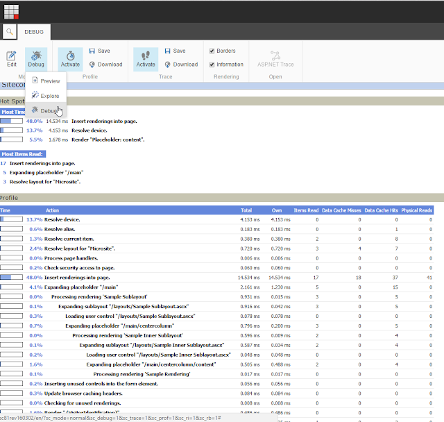 Sitecore Performance And Troubleshooting Tools ~ Sitecore Gabe