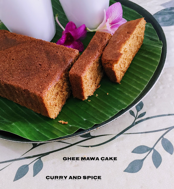 CURRY AND SPICE: GHEE MAWA CAKE