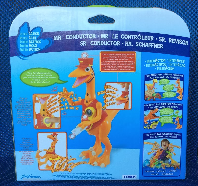 Friendly Barghest Toy Reviews: Dinosaur Train InterAction Mr. Conductor ...