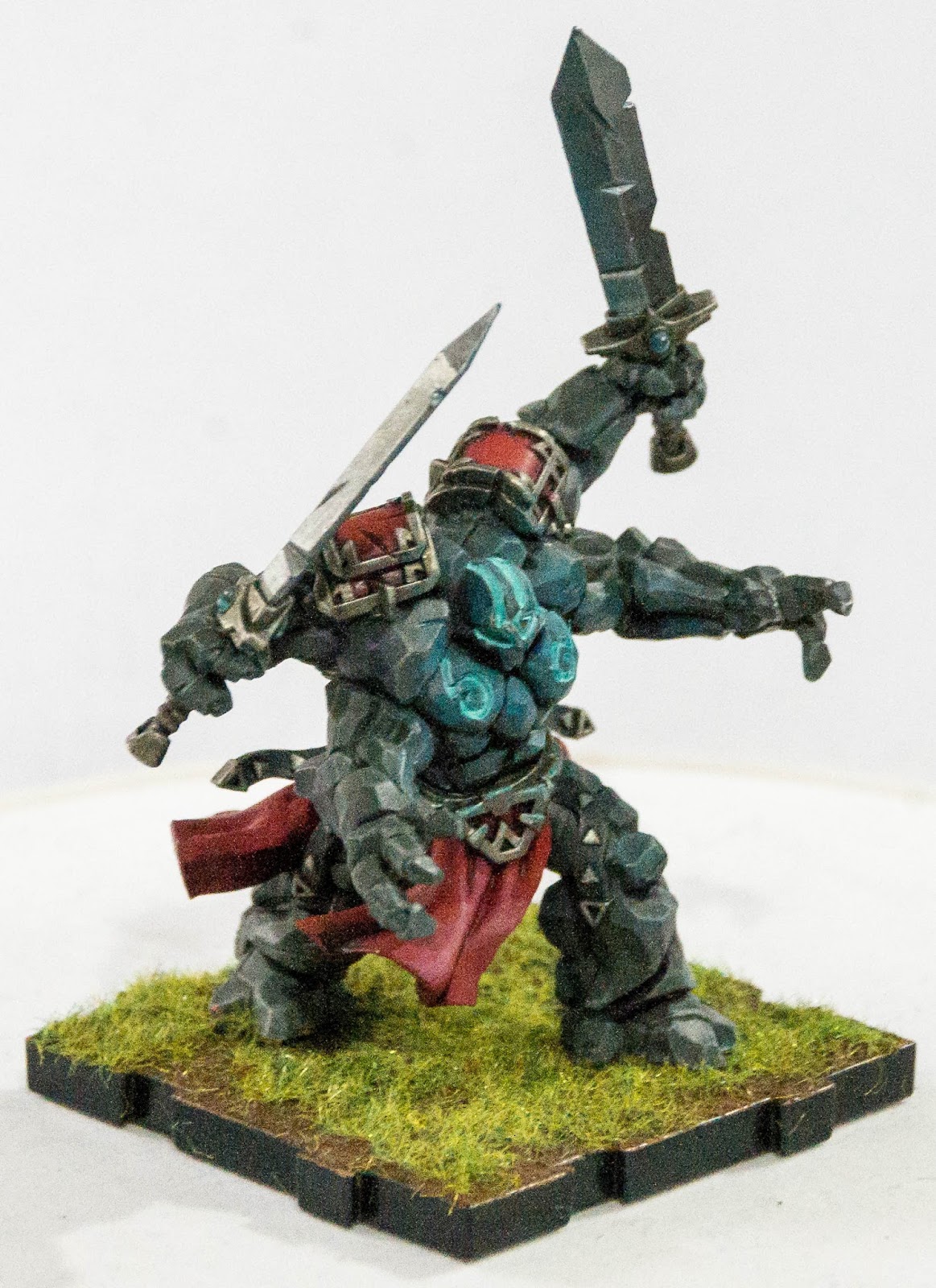 Mann's Model Moments: Runewars Painting 1 - Rune Golem and Carrion Lancer