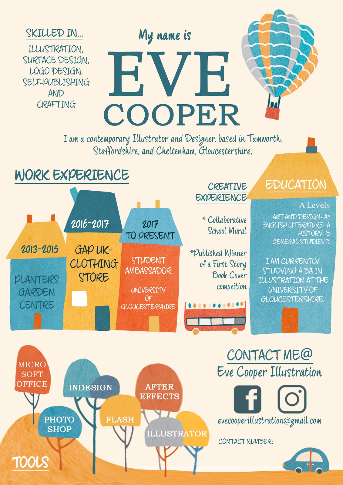 Professional Practice AD5000: Task 8- Creative CV