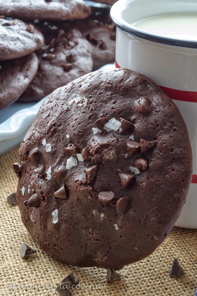 Mi toque en la cocina: Galletas fudge de chocolate y yogur griego