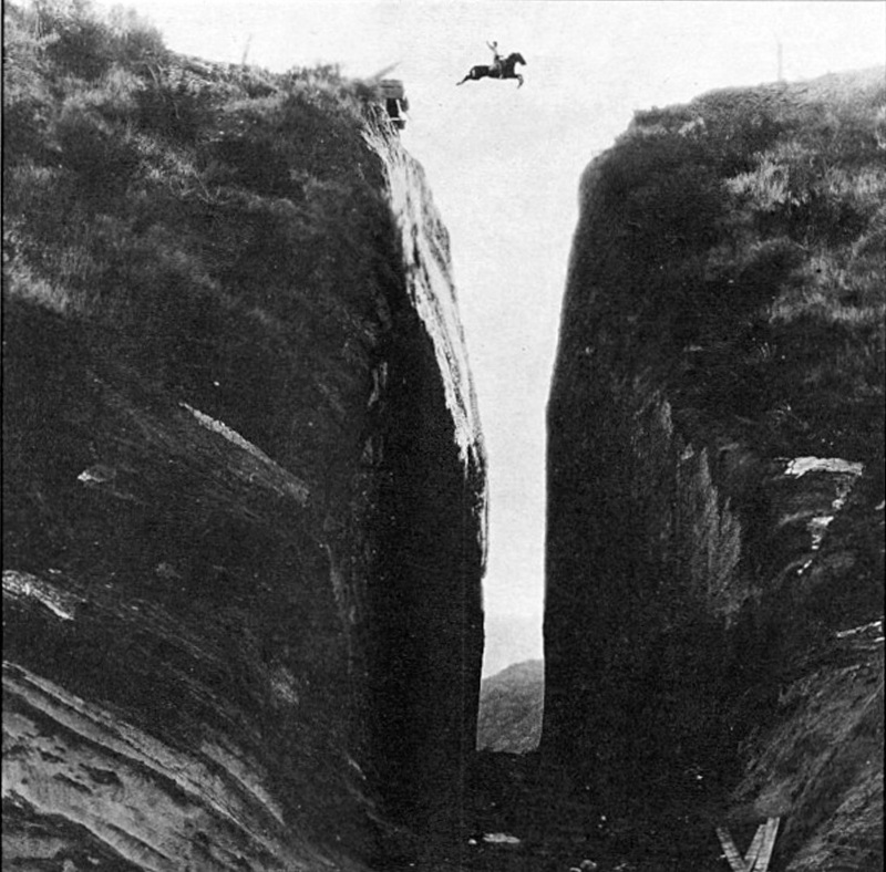 The Most Famous Beale's Cut Stunt: Did Tom Mix Jump Over the Cut on a ...