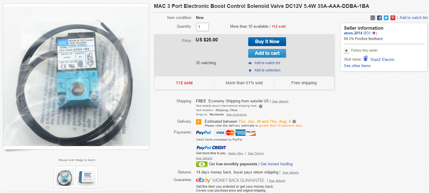 Mega Miata: Electronic boost controller - How to.