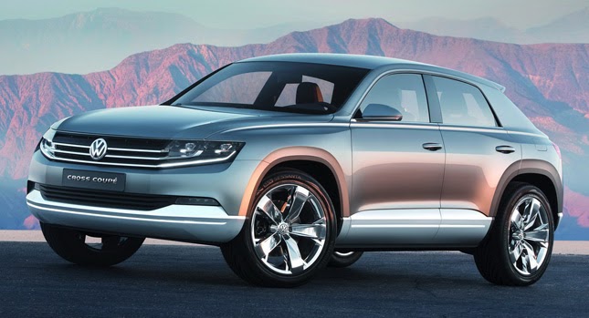 VW premiere the Cross Coupé AWD plug-in hybrid compact SUV | Electric ...