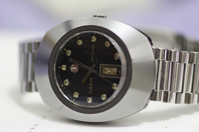 sale $ koleksi jam: Rado Diastar Black Dial (ETA 2798-1)..SOLD