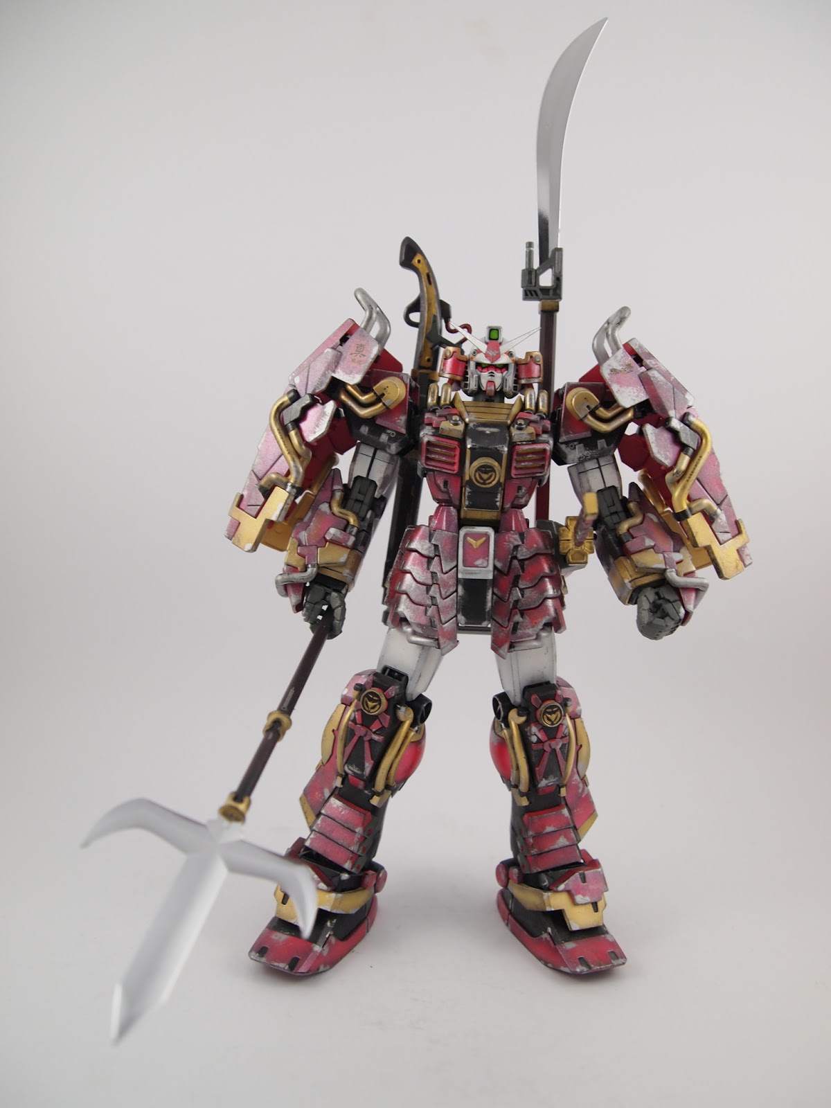 Arashi no Kumo: Painted Kit: 1/100 MG Shin Musha Gundam