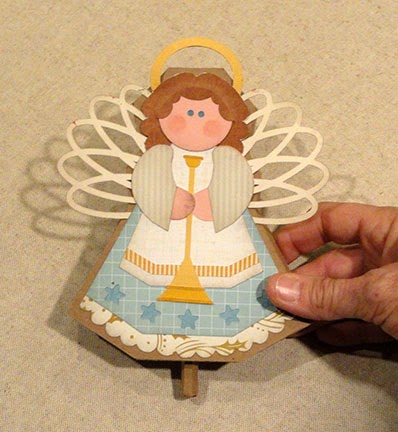 Needles 'n' Knowledge: Nativity Angel and Stand Assembly Guide