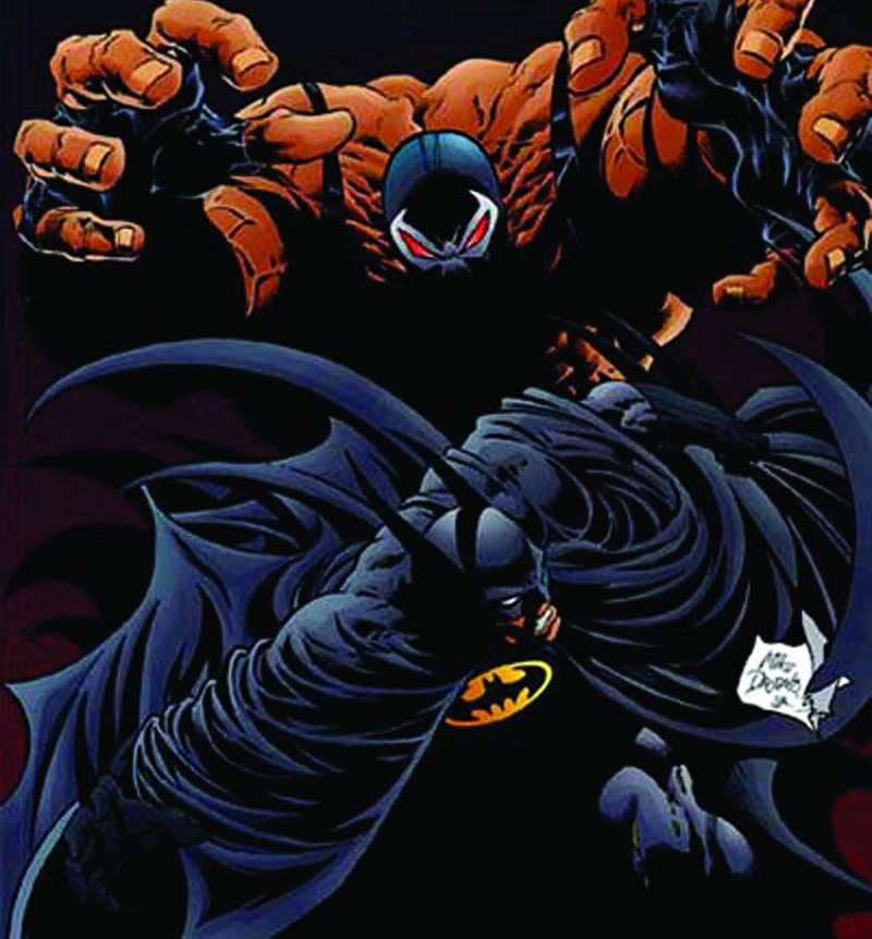 Dark Knight Rises Bane Breaks Batmans Back