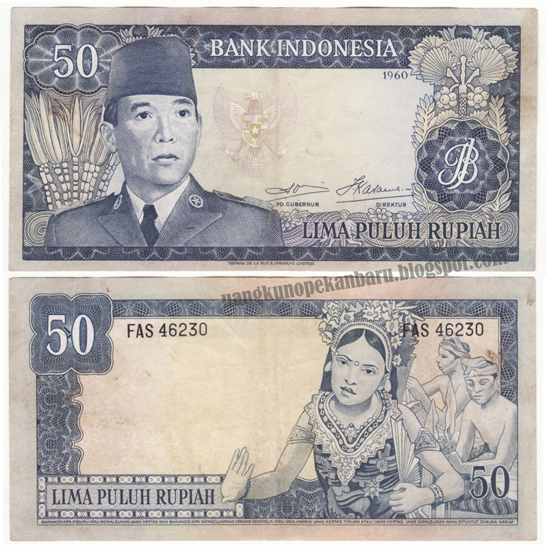 Uang Kuno Koleksi dan Mahar Pernikahan: Pecahan 50 Rupiah