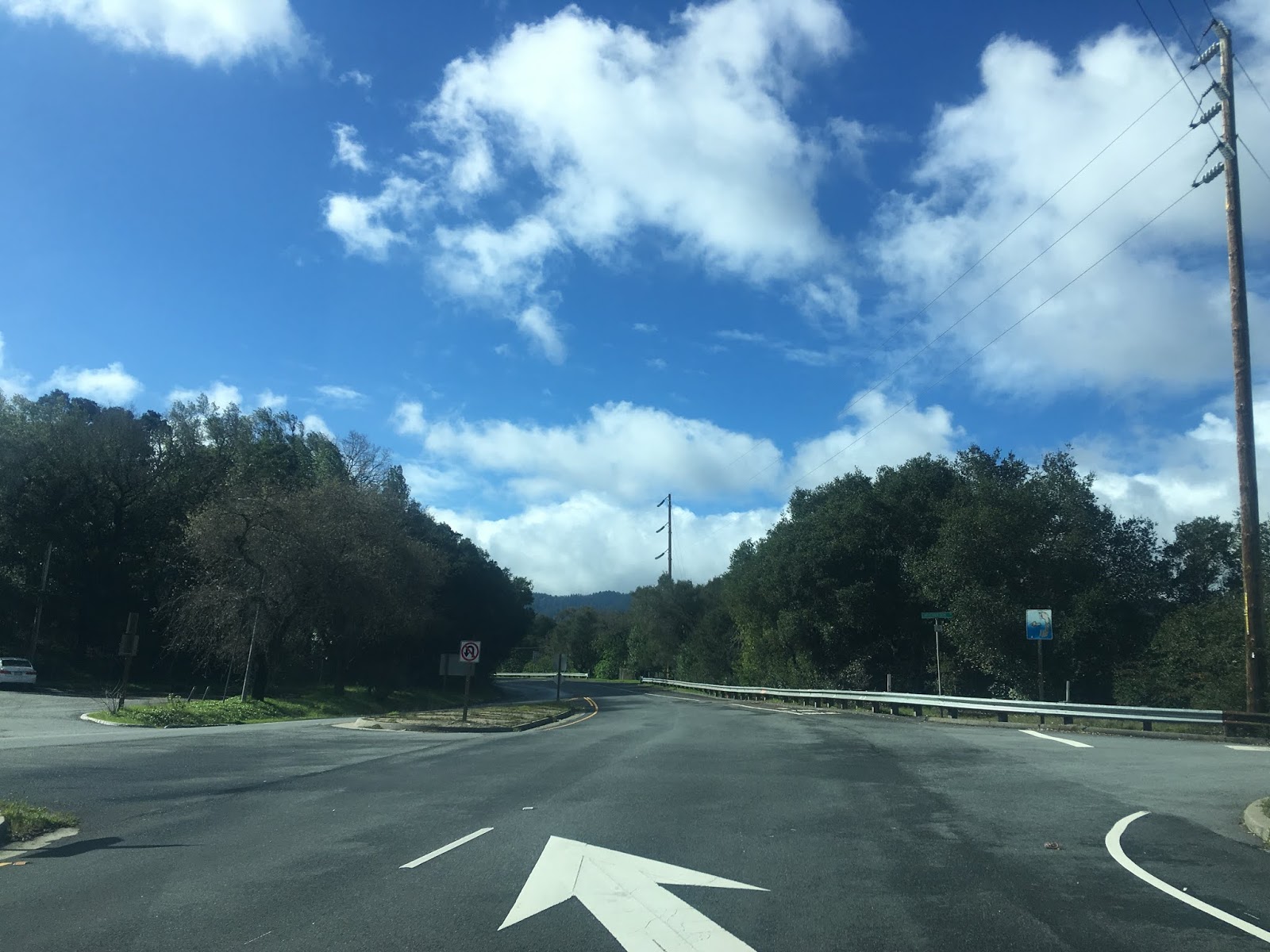 California State Route 84 over the Santa Cruz Mountains from I-280 west ...
