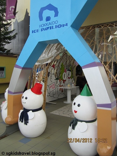 Me, My Mom ... and Travelling: ICE PAVILION, HOKKAIDO, JAPAN