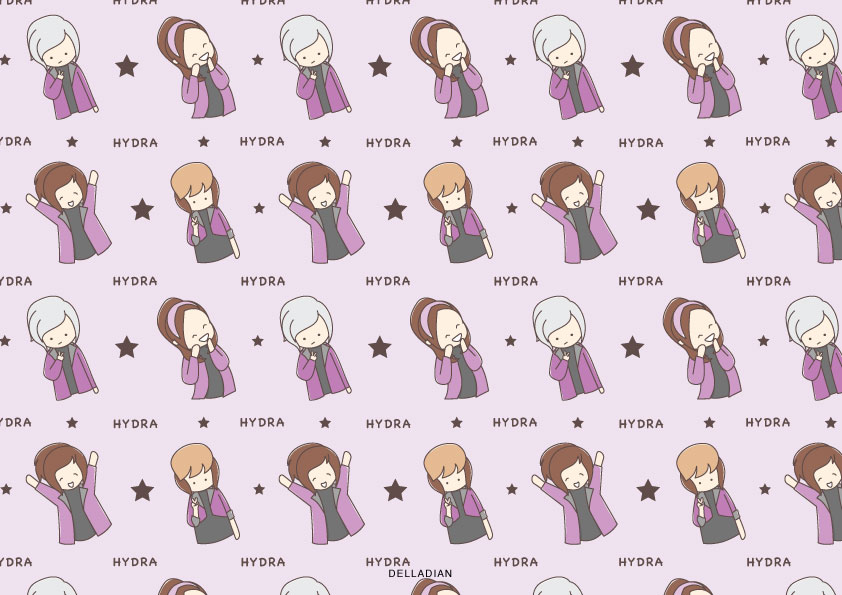 Delladiananggraini: Proses Dibalik Fanart "Chibi HYDRA Ver."