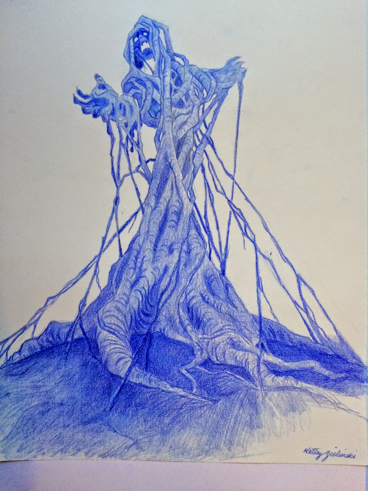 Kathy Zielinski Animation Art: "Ferngully the Last Rainforest" Hexxus ...