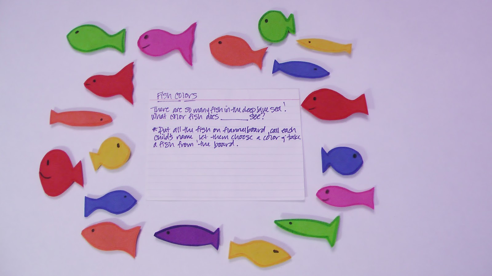 Flannel Board Fun: So Many Fish!