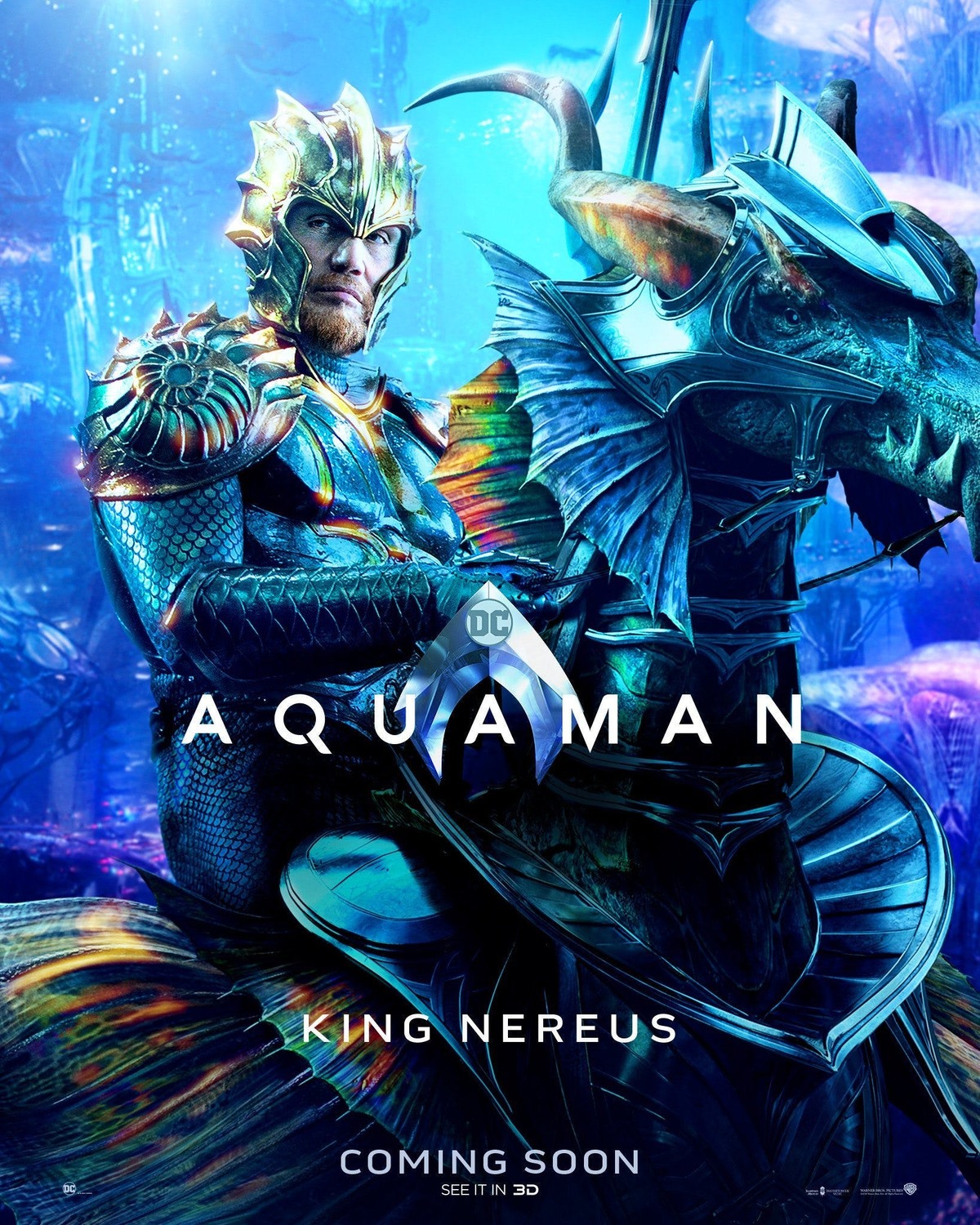 Aquaman | Pôsteres inéditos revelam visual do Rei Nereus, Vulko & mais ...