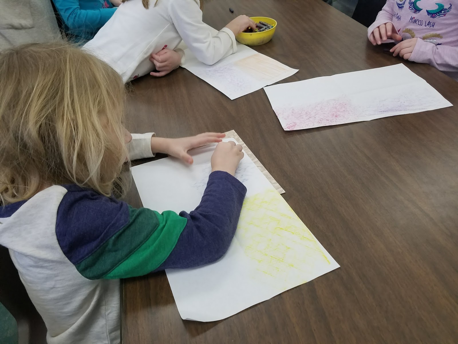 Art/Tech With Mrs. Elloren: Pre-K Texture Rubbings