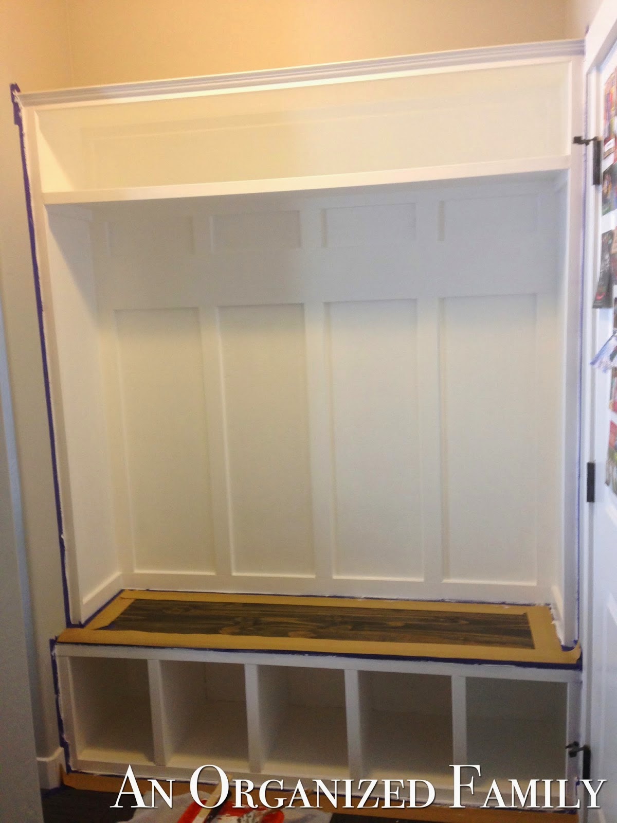 Nissa-Lynn Interiors: How to Build A Mudroom Bench By Amanda!