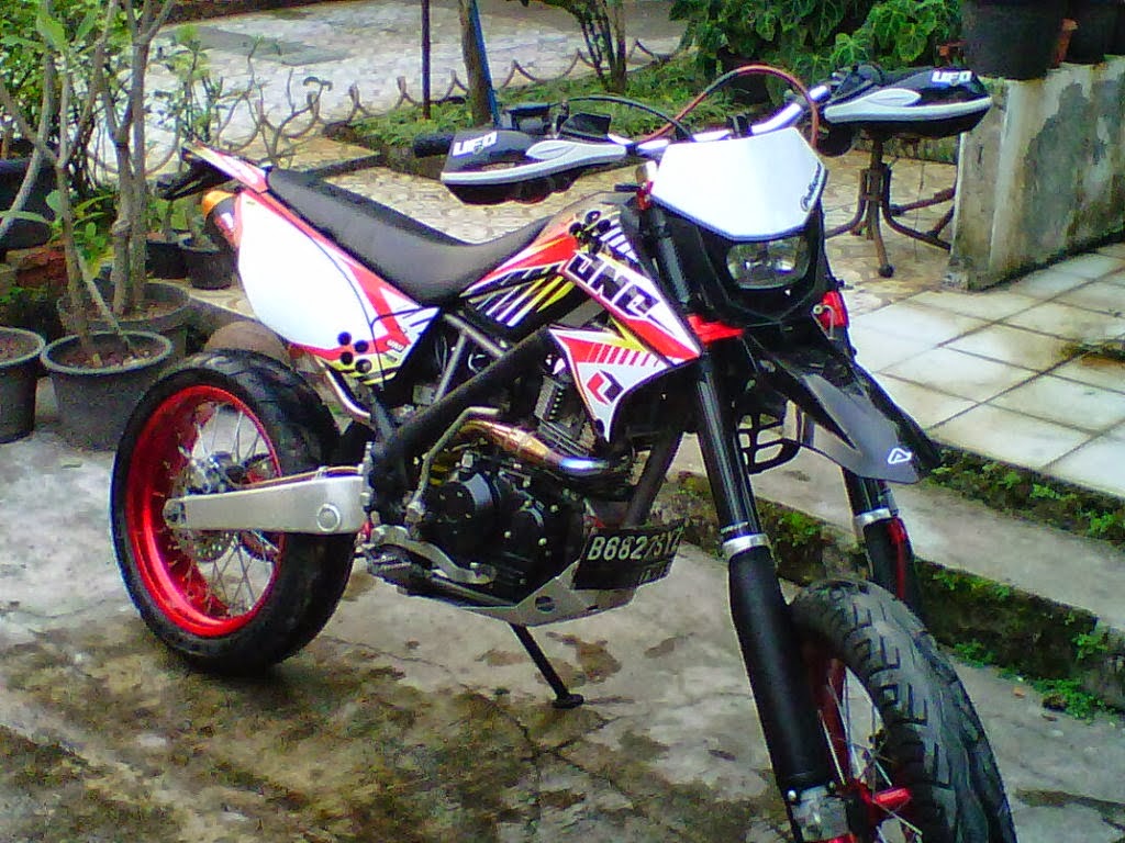 Kawasaki KLX Modif Super Moto | R-way Collection