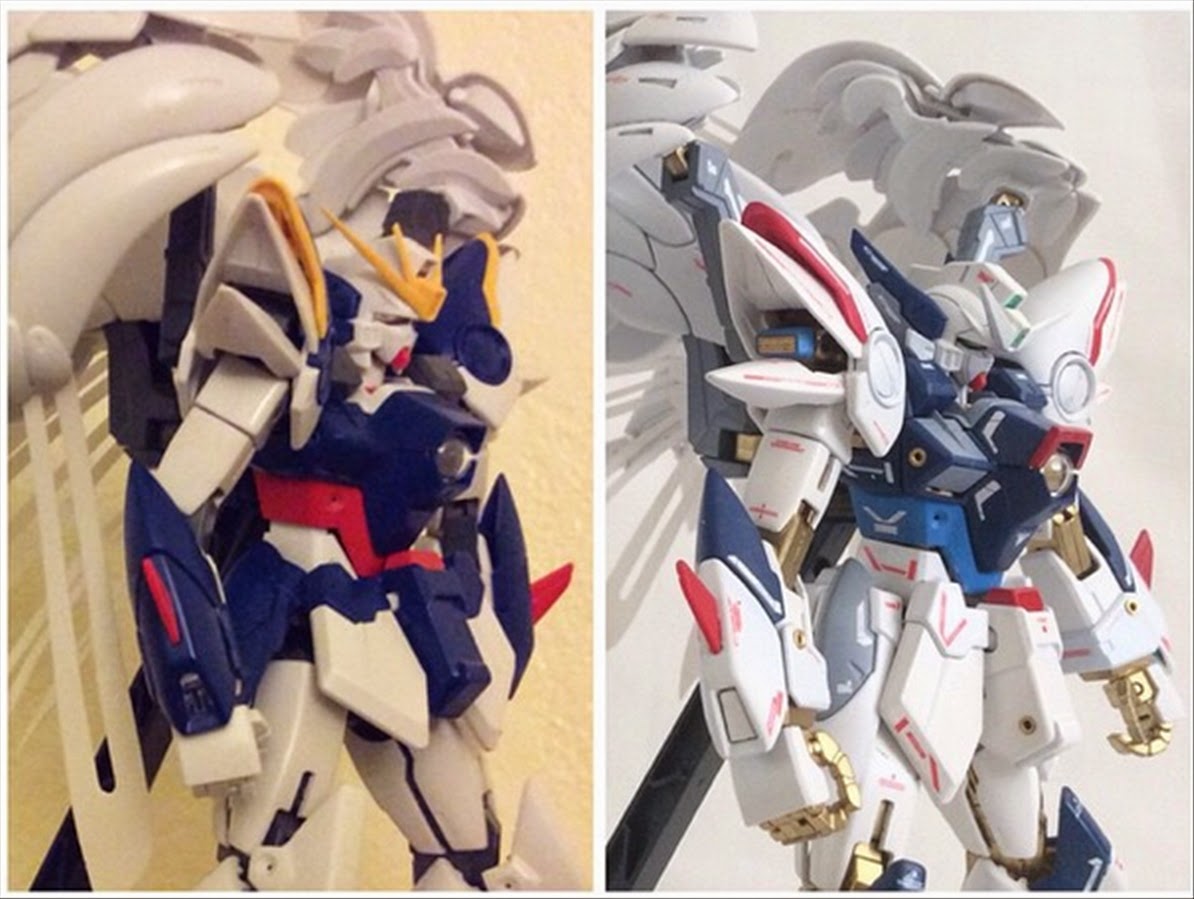 Custom Build: MG 1/100 Wing Gundam Zero Custom EW ver. with Add on ...
