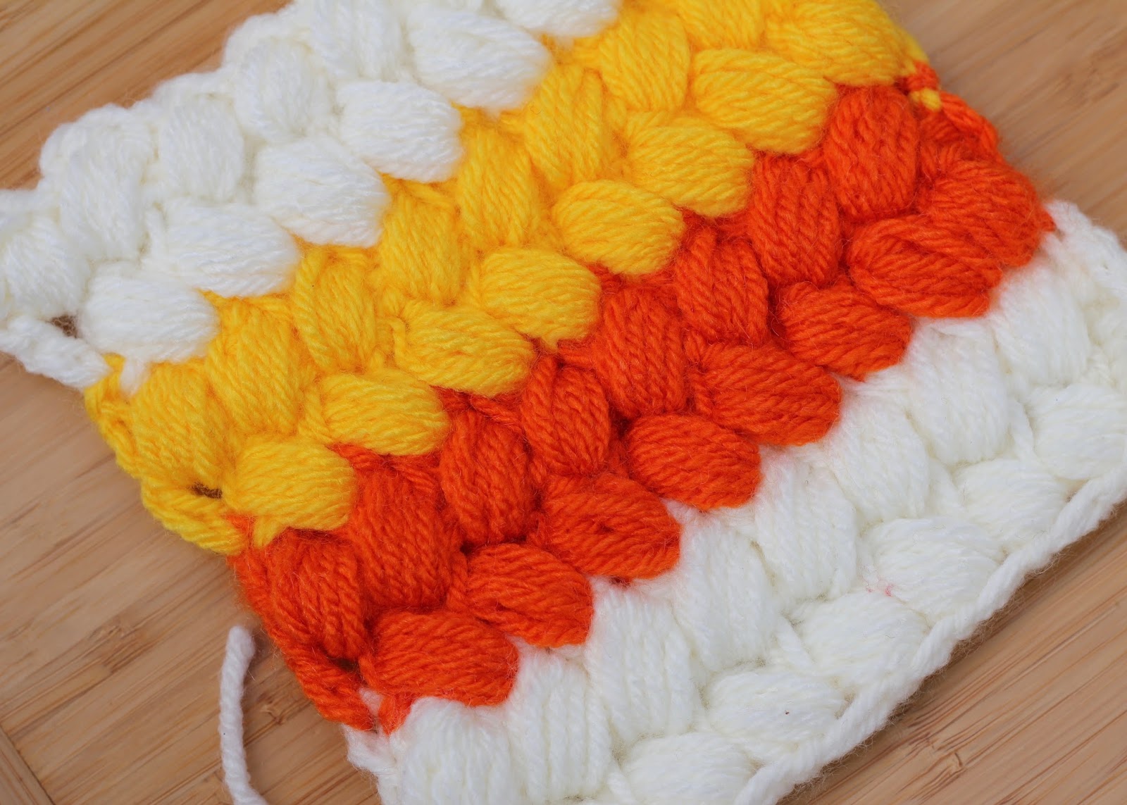 Grow, Knead, Pickle, & Sew: Braided Puff Stitch - Crochet Tutorial