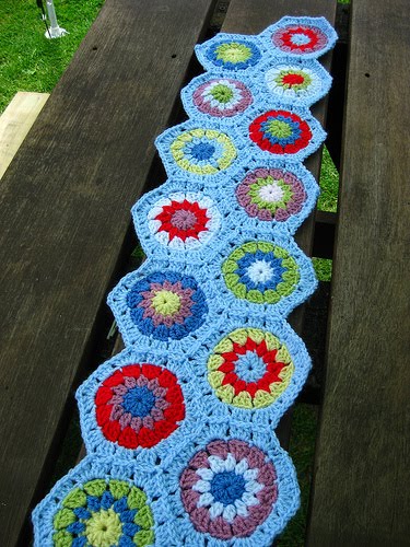 Meus Crochets: Crochê colorido