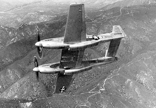 XP-82 Twin Mustang Project: March XP-82 Twin Mustang