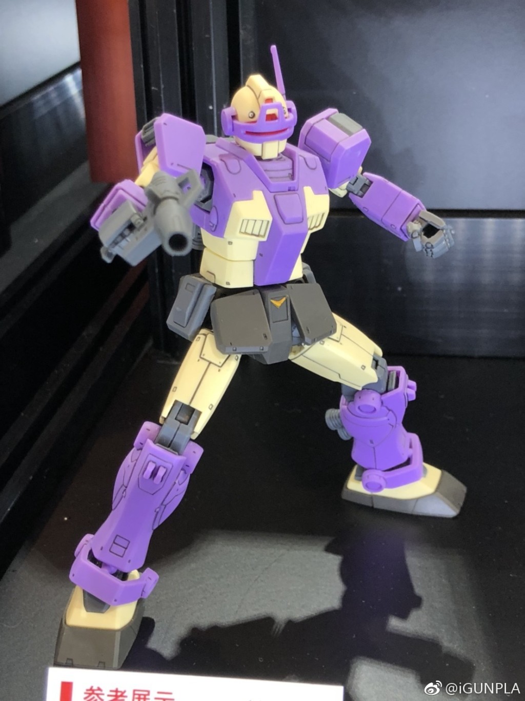 HG 1/144 GM Interceptor Custom [Gundam The ORIGIN MSD] Exhibited at ...
