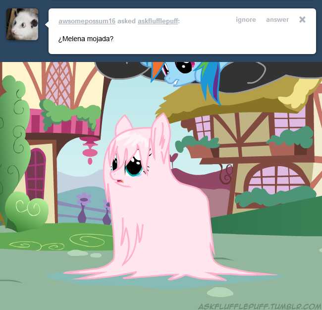 MLP&EQG Blogg.: Ask Fluffle Puff Comics cortos.
