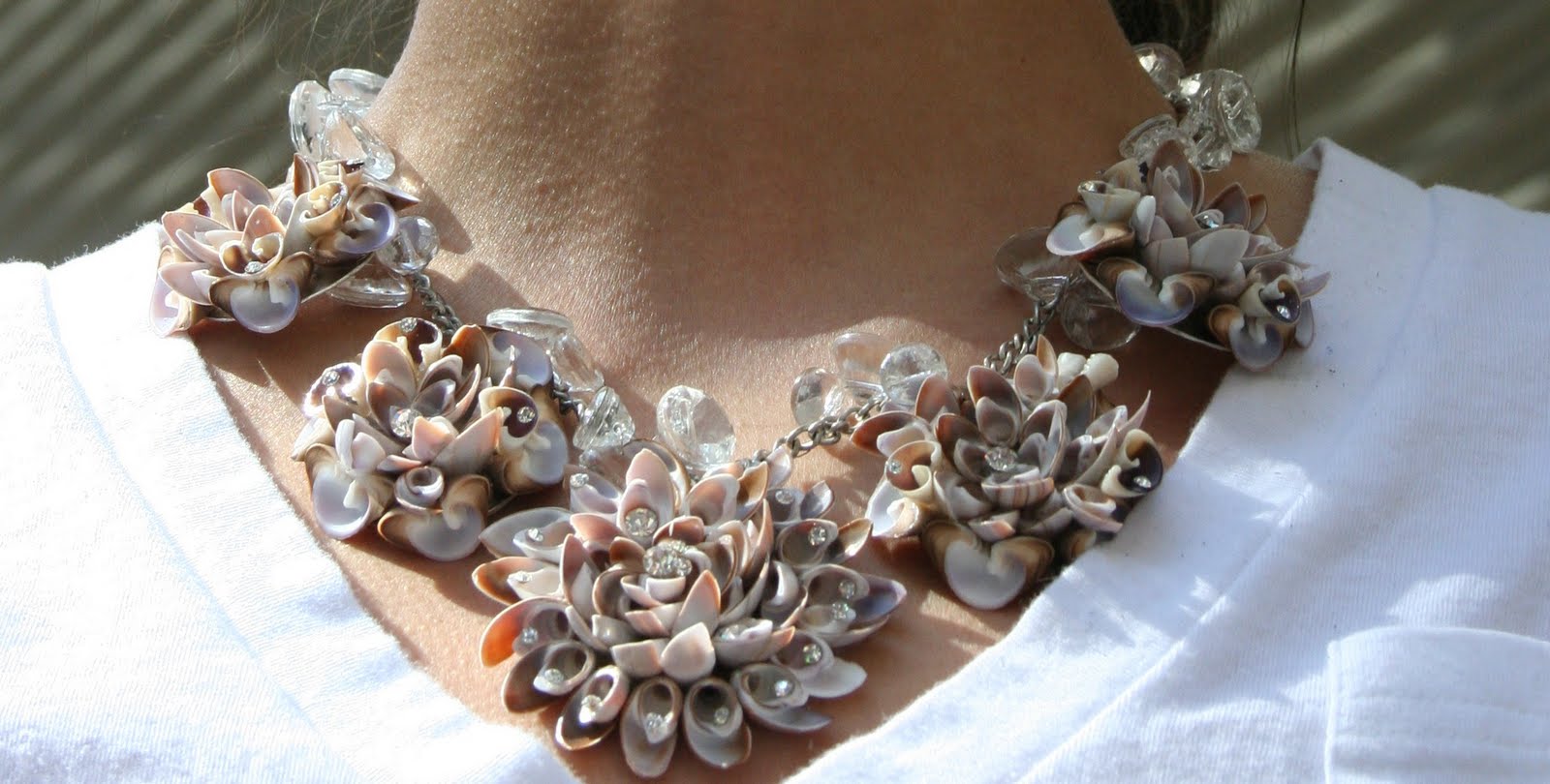 Retro Betty Vintage Jewelry: Shell Necklaces
