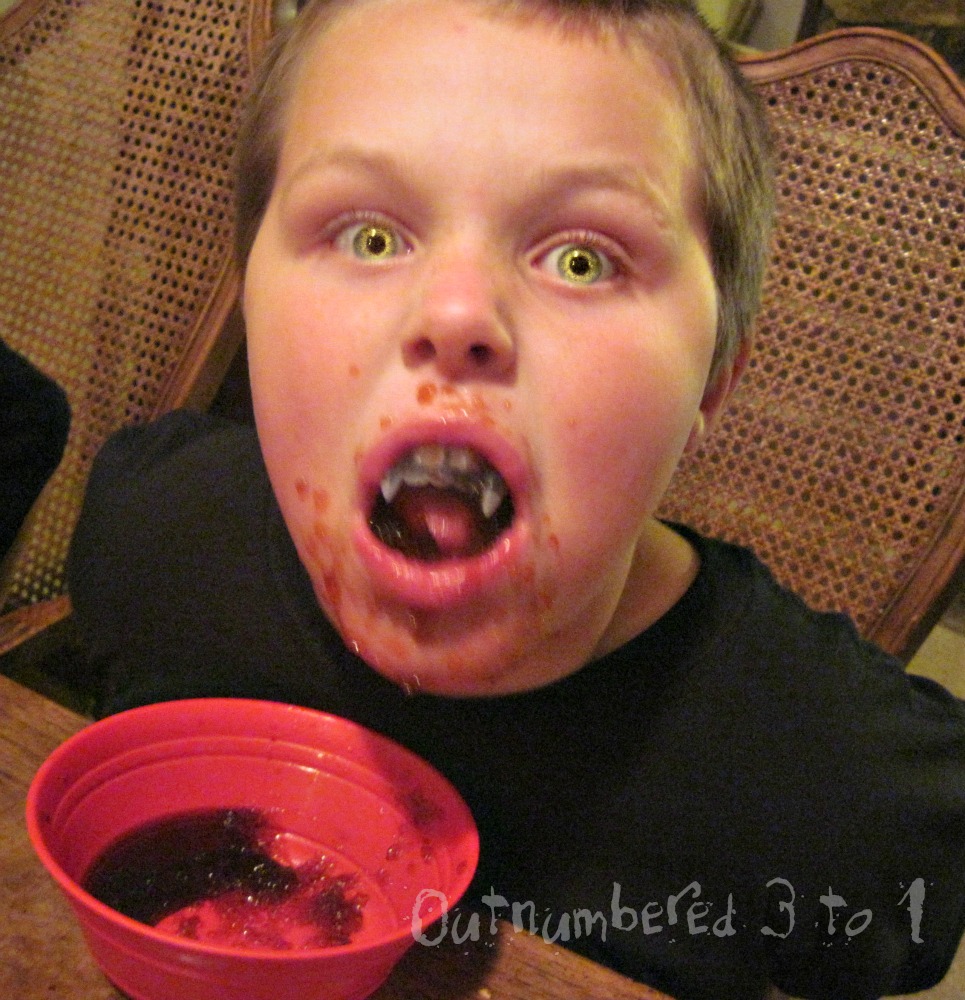 Scary Grampires Halloween Party #thehauntinghour - Outnumbered 3 to 1